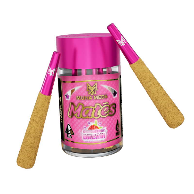MUHA MEDS STRAWBERY DREAM | INDICA INFUSED PRE-ROLLS For Sale | Muha ...